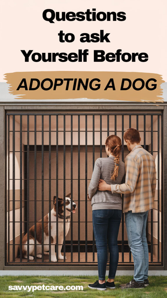 Adopting a Dog? 12 Crucial Questions to Ask Yourself - Savvy Pet Care